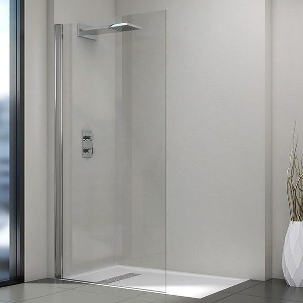 Paroi de douche fixe - FIJO PERFIL - Mundilite - linéaire / d'angle ...