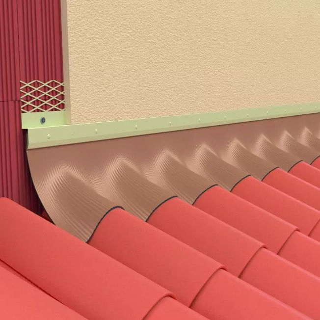 Solin de toiture - TERREAL - réversible / en zinc / en acier galvanisé