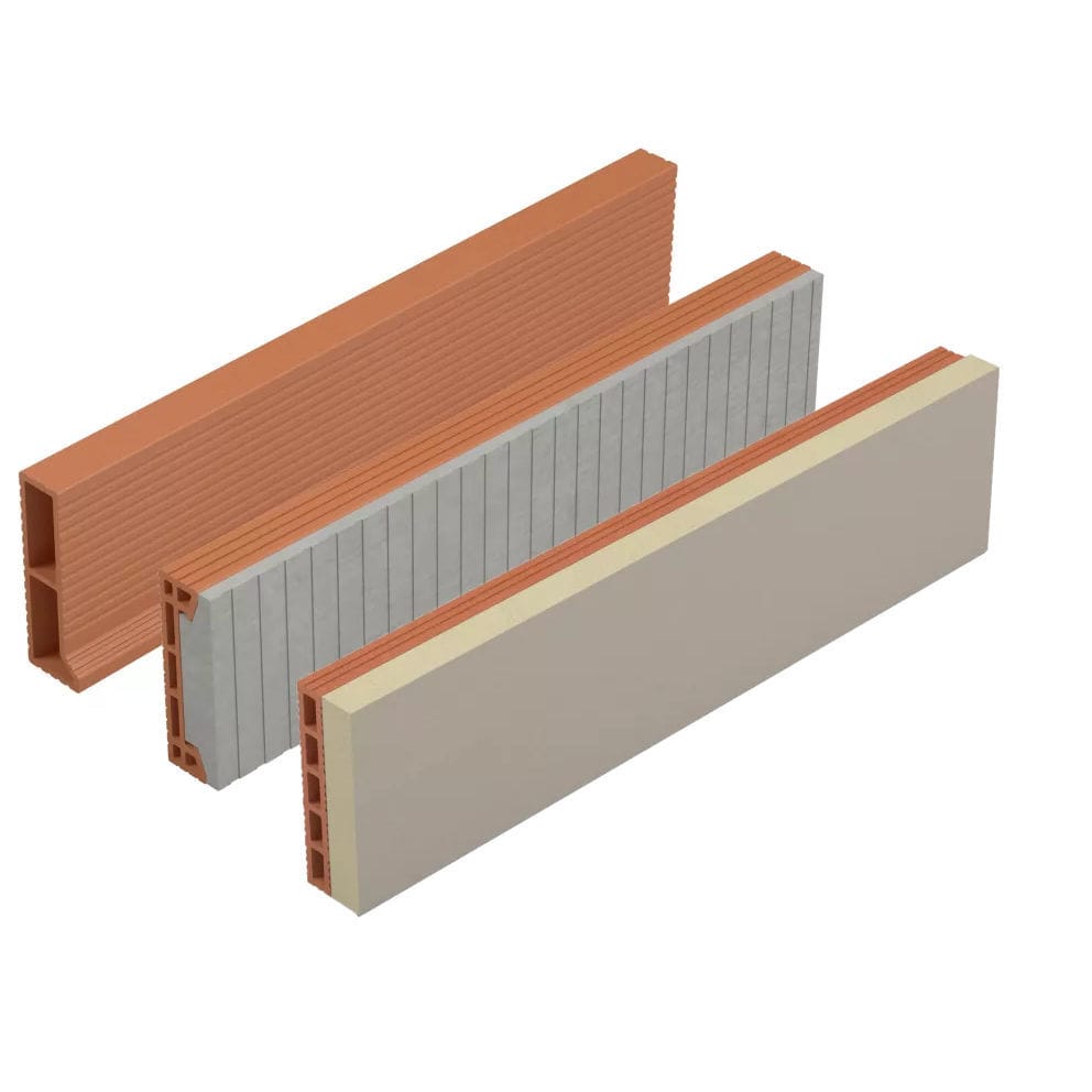 Planelle de terre cuite - PLR44 - TERREAL - rupteur thermique / à ...