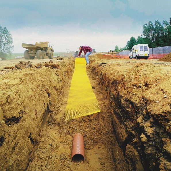 Filet de protection pour tubes - PROTECTION MESH - TERRAM - pour ...