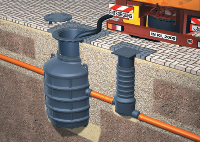 Bac à graisse enterré - EURO G - KESSEL - manuel