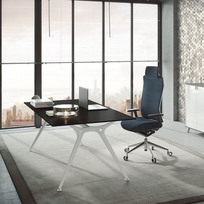 Fauteuil de bureau contemporain - TNK FLEX - Actiu - en tissu ...
