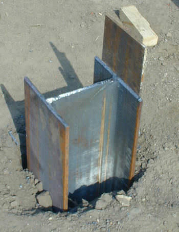 Pieu battu / en acier / de fondation - H-PILE - FRANKI FOUNDATIONS BELGIUM