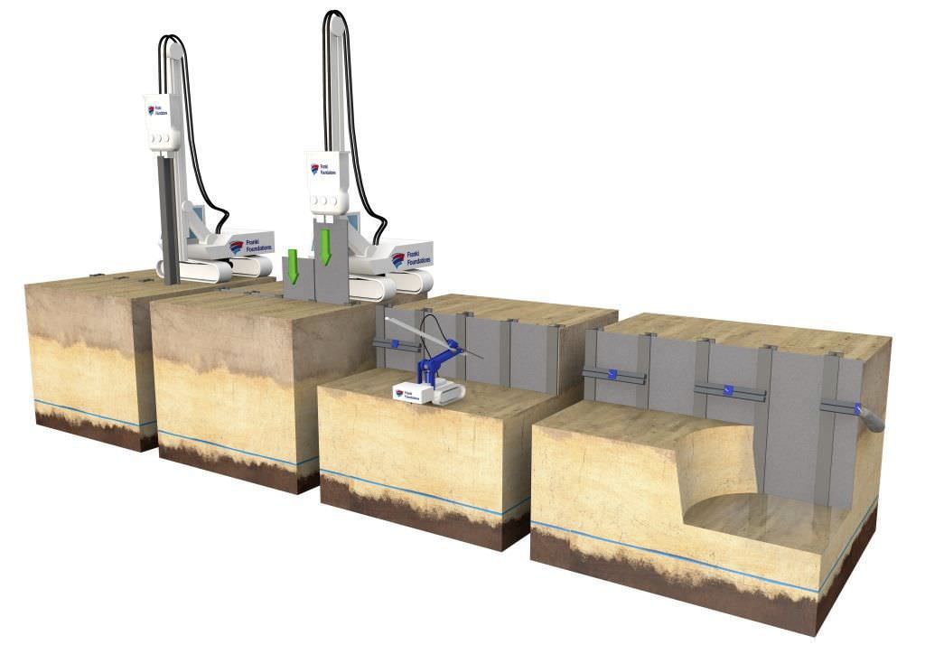 Paroi berlinois - BERLINER WALL - FRANKI FOUNDATIONS BELGIUM - en bois ...