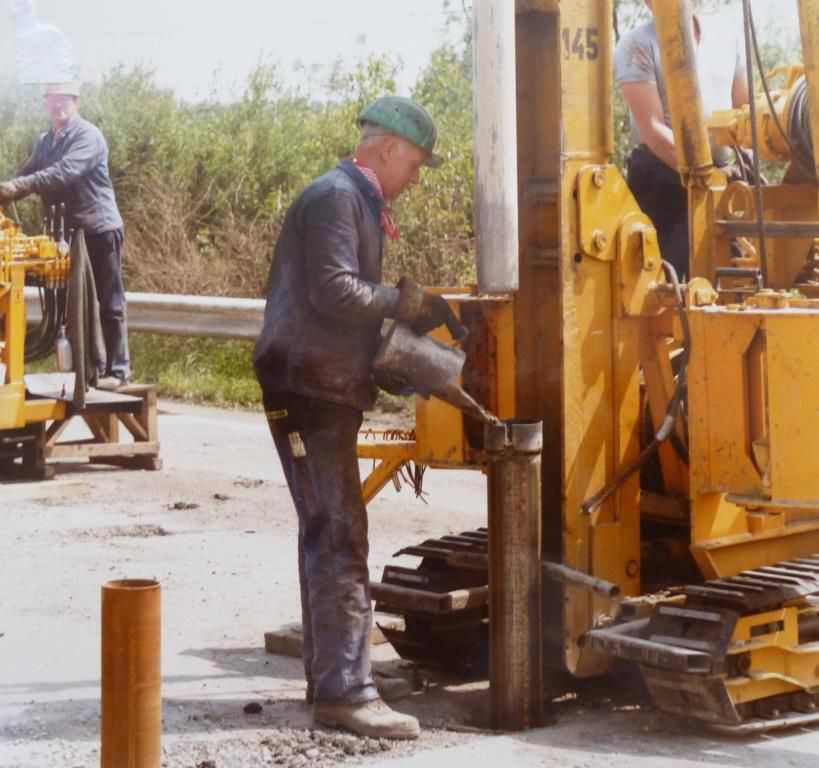 Pieu à tube battu - BAWANG - FRANKI FOUNDATIONS BELGIUM - en acier / de ...