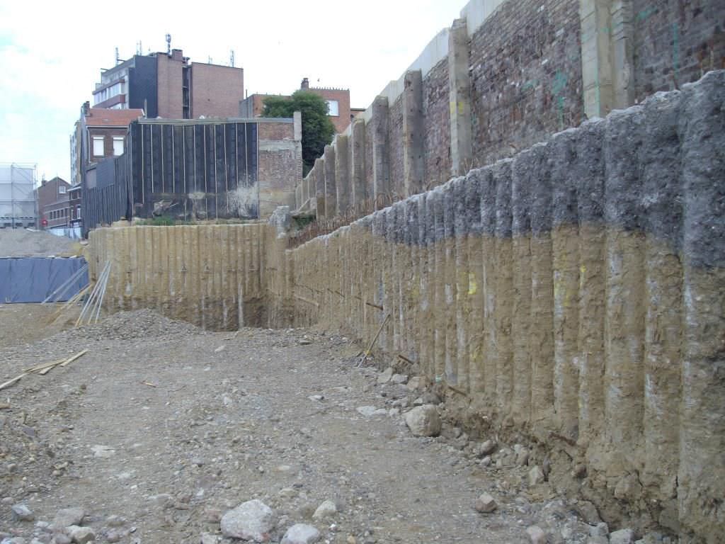 Pieu battu / en béton armé / de fondation - CASED AUGER - FRANKI ...