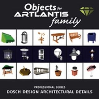 Bibliothèque d'objets 2D/3D - ARCHITECTURAL DETAILS - Artlantis
