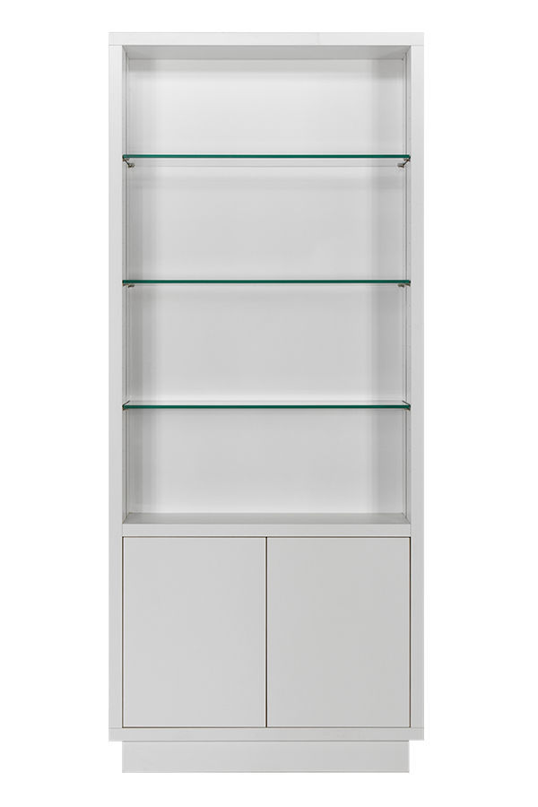 Vitrine contemporaine / en verre / en bois / éclairée - 475 - FIAPP