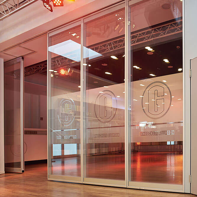 Cloison fixe - VARIFLEX - DORMA Hüppe Raumtrennsysteme - coulissante ...