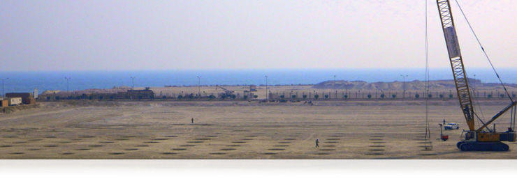 Compactage dynamique pour amélioration des sols - Trevi Group