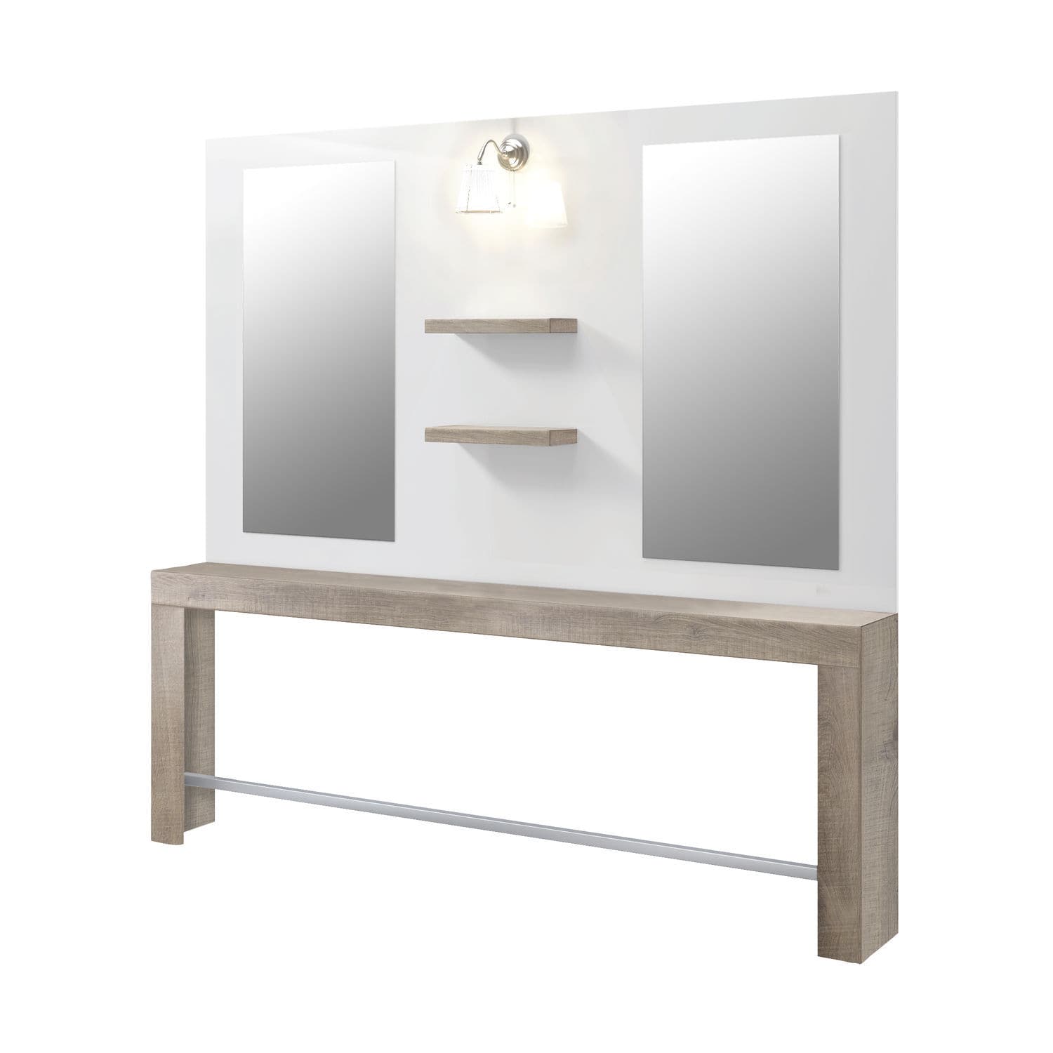 Coiffeuse contemporaine - LIBERTY - VEZZOSI - en acier / en mélaminé ...