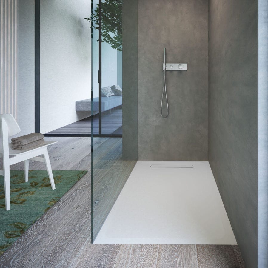 Bac à douche rectangulaire - STREET - IDEAGROUP - surélevé / à poser ...