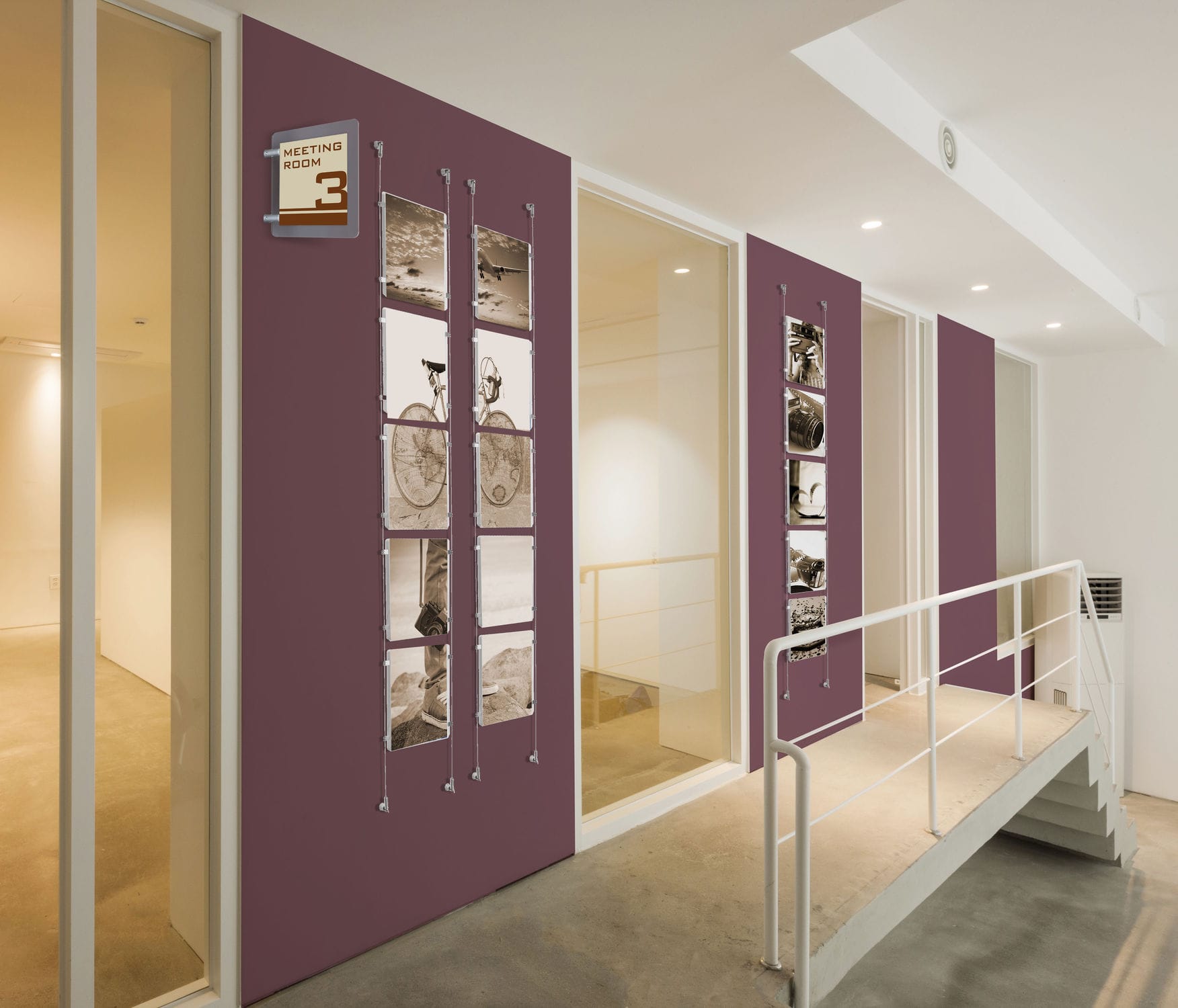 Panneau d'affichage mural - KIT APPENDO A4 - STUDIO T - d'intérieur ...