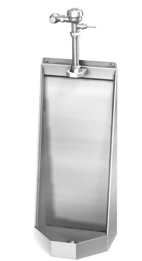 Urinoir en acier inox - DURA-WARE® : 2180 - Acorn - mural