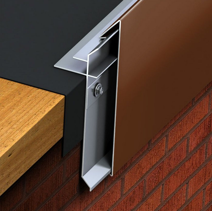 Bande de rive - PAC-TITE FASCIA - PAC-CLAD Petersen Aluminum