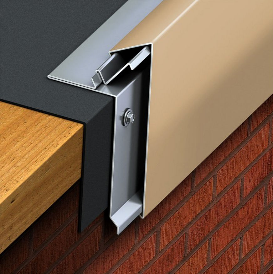 Bande de rive - PAC SNAP EDGE SB - PAC-CLAD Petersen Aluminum