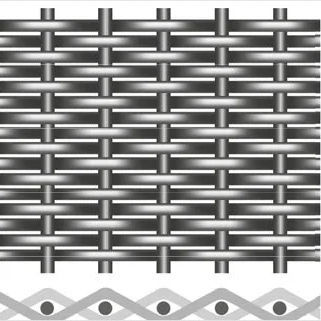 Toile métallique tissée pour agencement intérieur - PLAIN DUTCH WEAVE ...