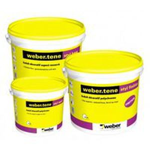 Enduit d'imperméabilisation / de façade / minéral - WEBER.TENE STYL ...