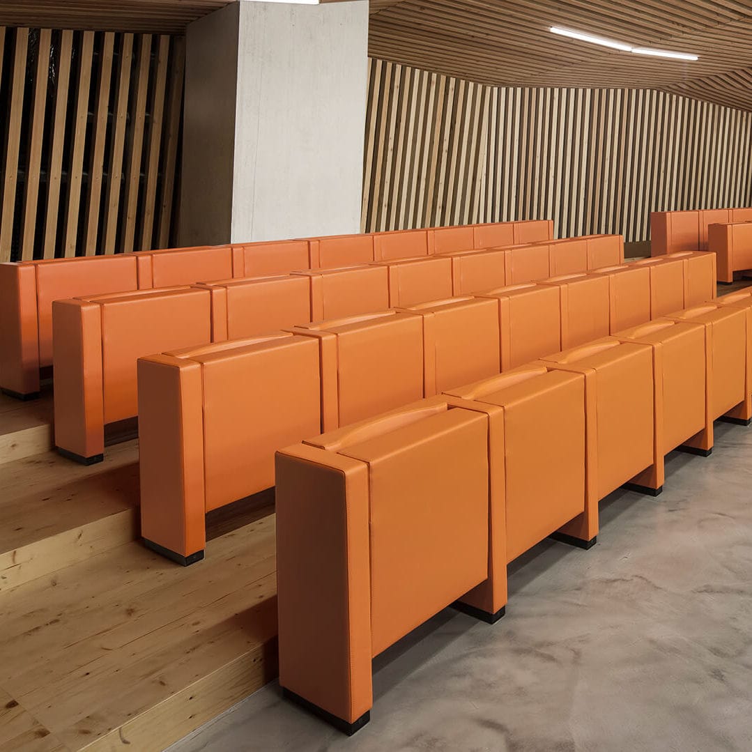 Fauteuil d'auditorium contemporain - MURA - Lamm srl - en mousse de ...