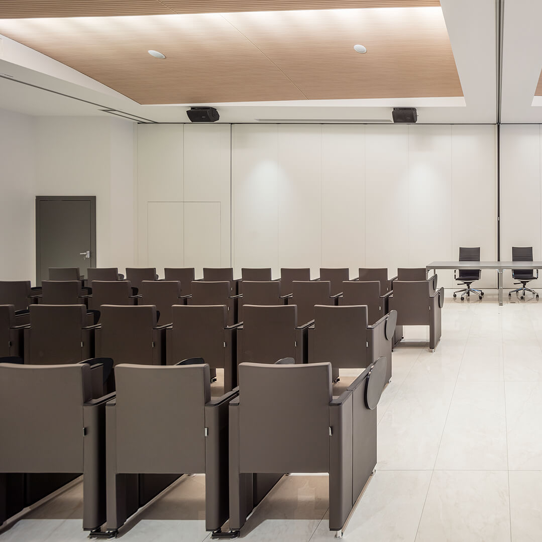 Fauteuil d'auditorium contemporain - ON TIME - Lamm srl - en mousse de ...