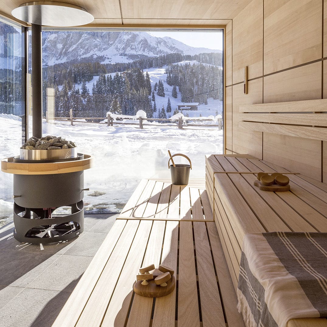 Sauna finlandais - CLASSIC - Starpool - professionnel / en bois / en verre