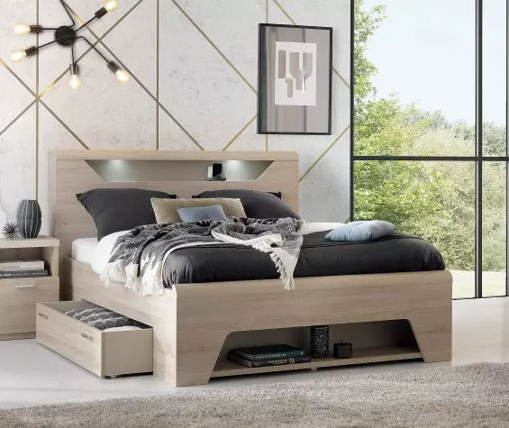 Lit double - MULTY - Meubles Célio - contemporain / avec tête de lit ...