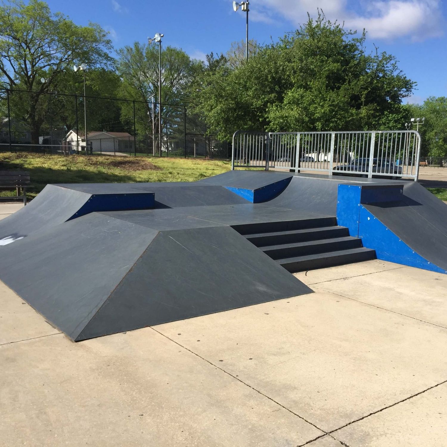 Demi-pyramide pour skatepark - BLOOMINGTON, IL - World Skate Parks