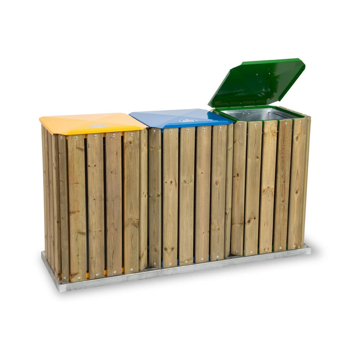 Poubelle publique - ECO-TRIS PLUS - Dimo Group Srl - en acier galvanisé ...