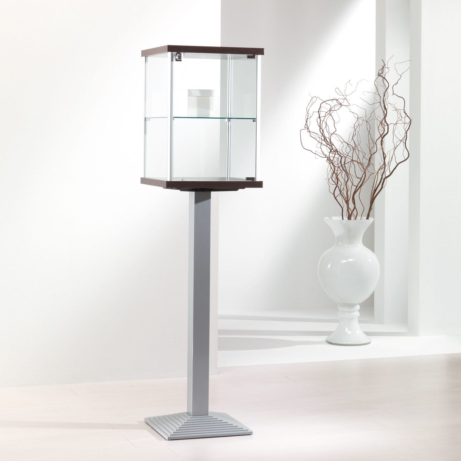 Vitrine contemporaine - 2/PF - Italvetrine - en verre trempé / en ...