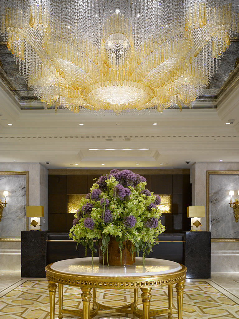 Lustre contemporain - TURKISH FLOWER - LASVIT - en verre soufflé / à LED