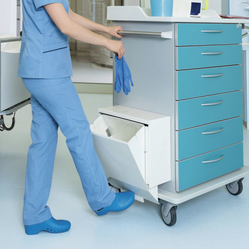 Poubelle hygiénique - ingo-slide 15 E - OPHARDT Hygiene-Technik GmbH - murale / en acier ...