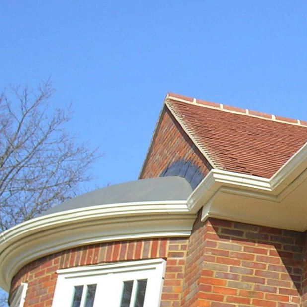 Corniche pour toiture - FASCIA - Rain Guard - en métal / extérieure