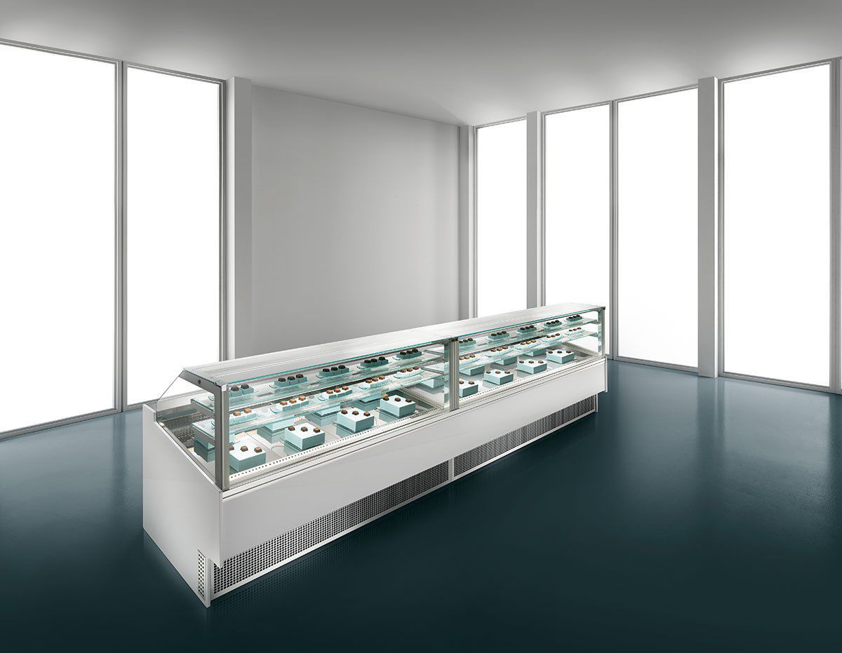 Vitrine réfrigérée comptoir - TWIN - frigomeccanica - éclairée / à ...