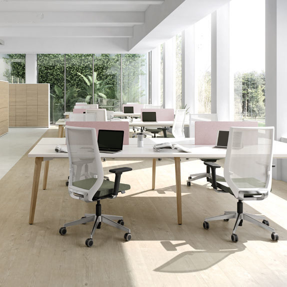 Fauteuil de bureau contemporain - EBEN - Forma 5 - en résille / en ...