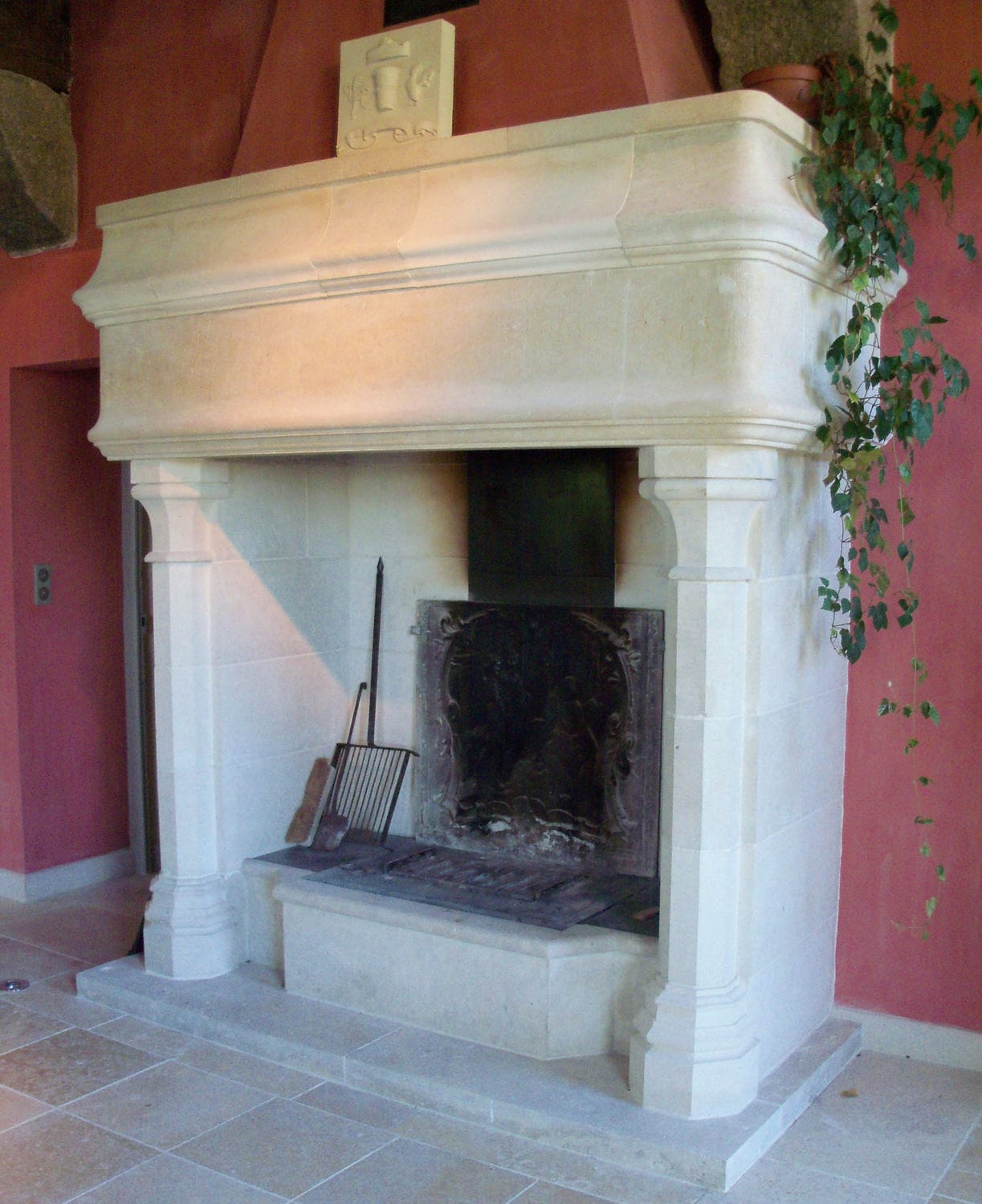 Foyer ouvert à bois - DF SD / DF DEM - Double Feu Novadev - à 1 face ...