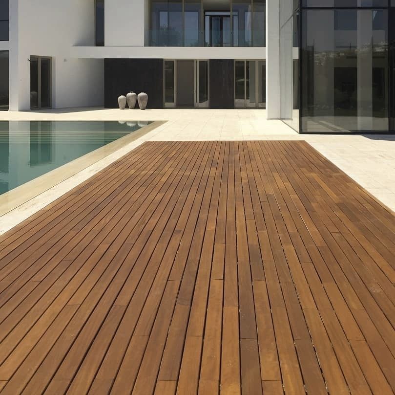 Lame de terrasse en bambou - Grupo GUBIA - en ipé / en iroko / en chêne