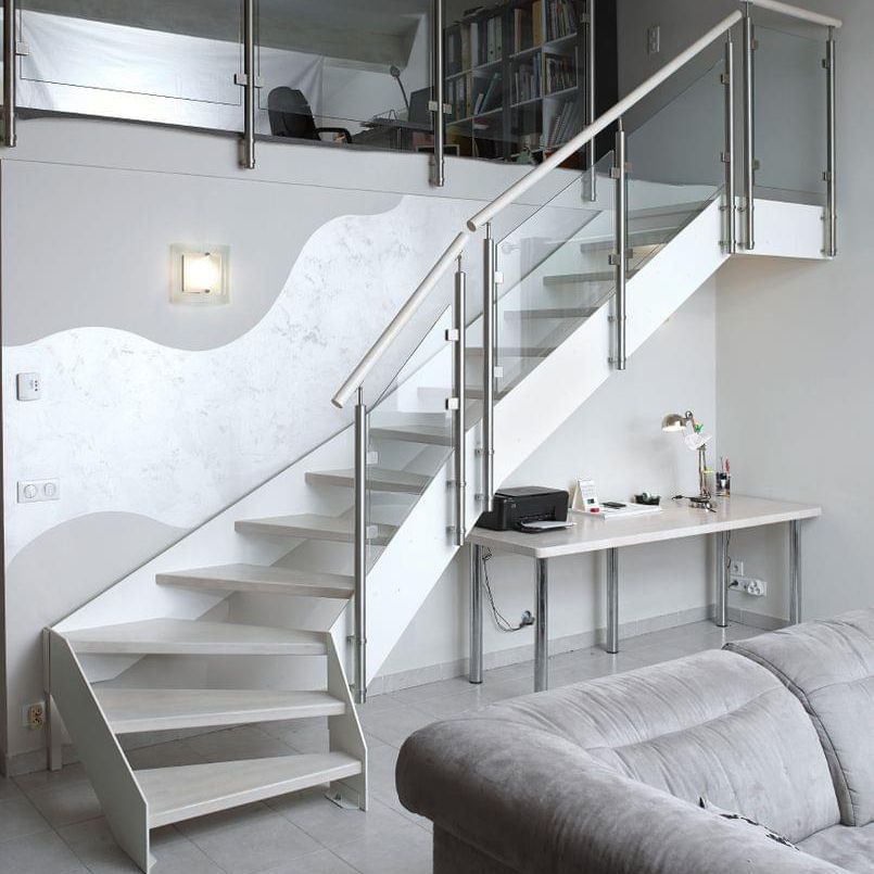 Escalier quart tournant - LOFT : 5162A - Créateur d'escaliers ...