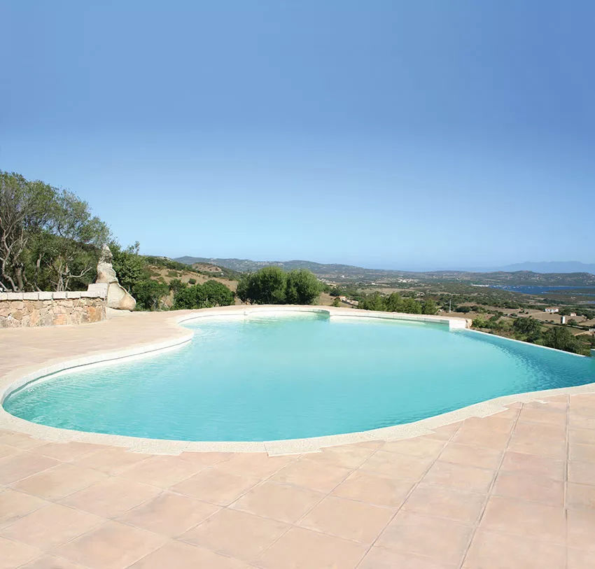 Piscine sur mesure - Amalfi - Piscine Acquaform - margelle intégrée / d ...