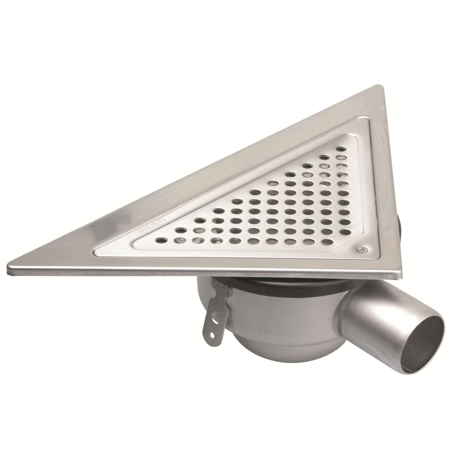 Bonde de douche en acier inox - 114.370.050 - blucher france