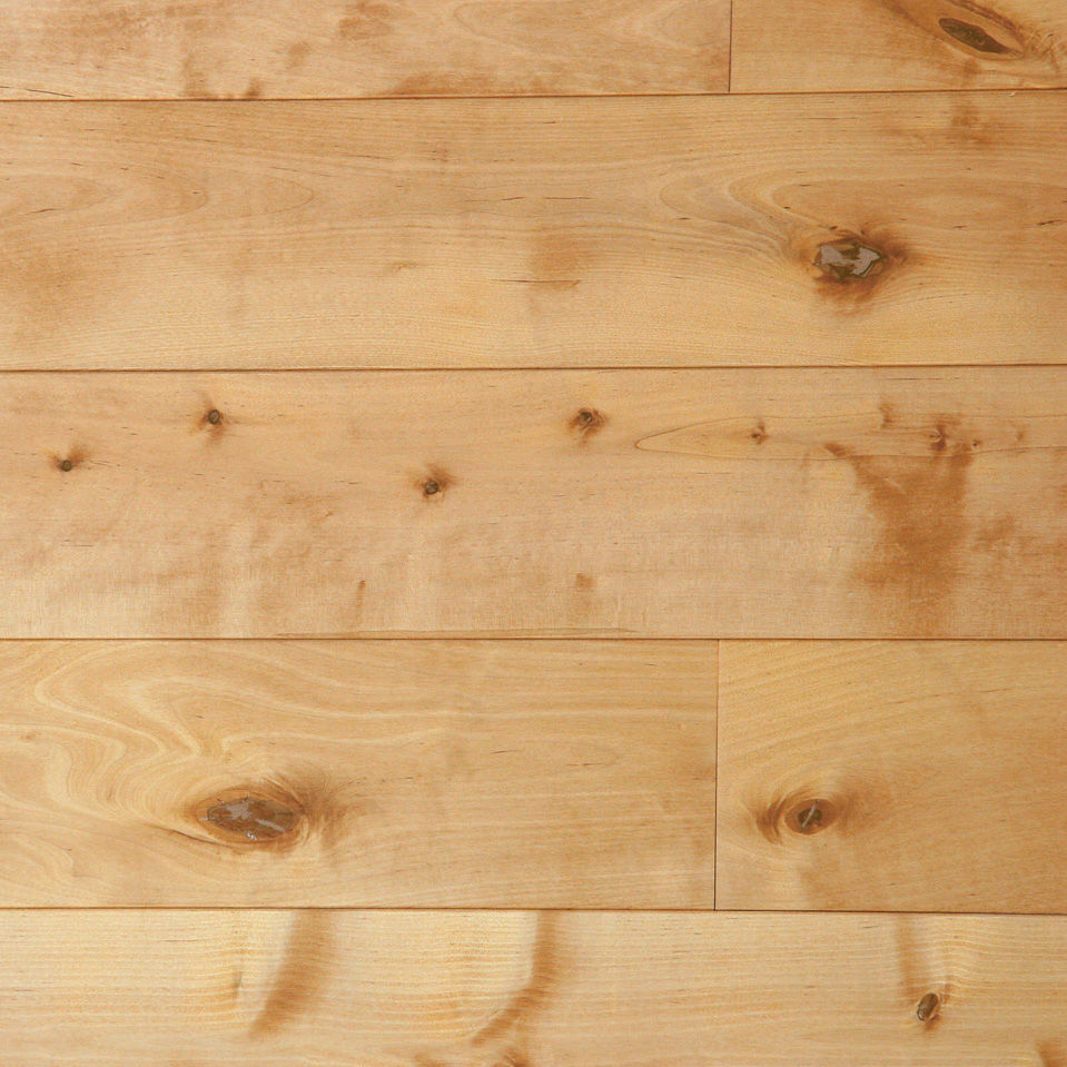 Parquet En Bouleau Emois Et Bois Massif Huilé Verni