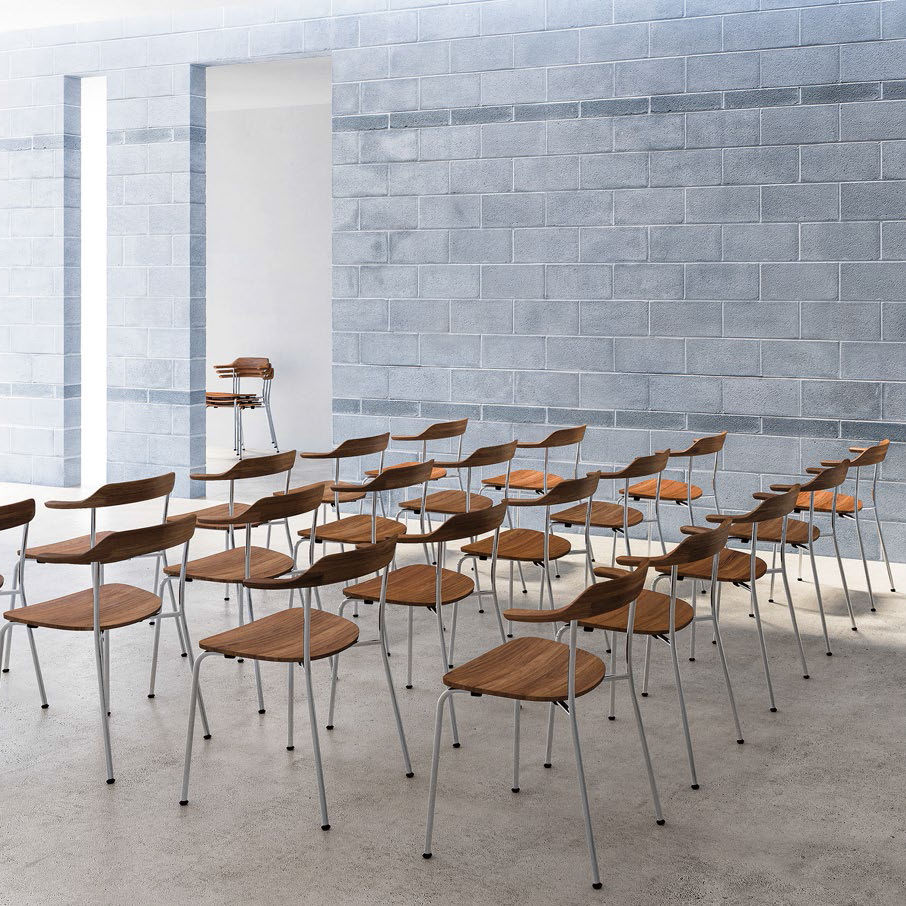 Chaise contemporaine - HIROSHIMA 2904-39 - 2905-38 - Maruni - d ...