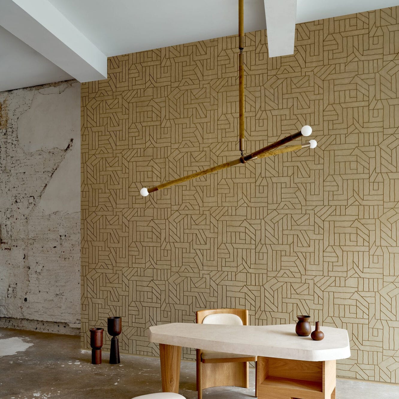 Revêtement mural sur intissé - LA DÉRIVE - ARTE - pour intérieur / en ...