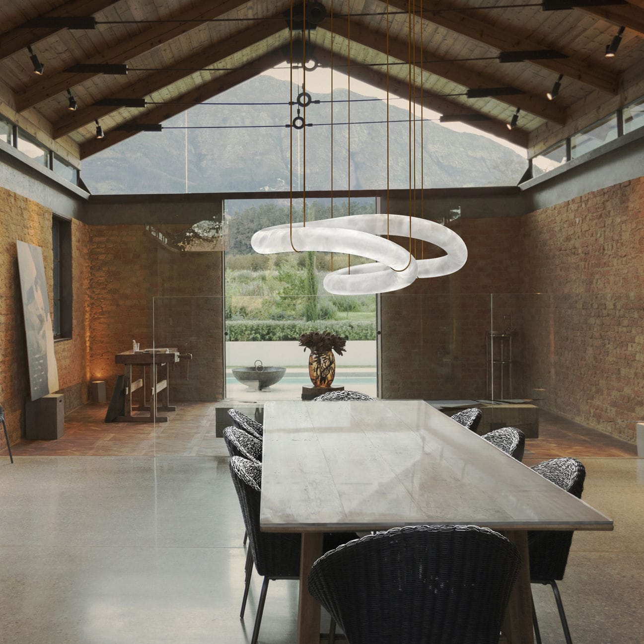 Suspension - INFINITY 08 H - Atelier-alain-ellouz - en albâtre ...