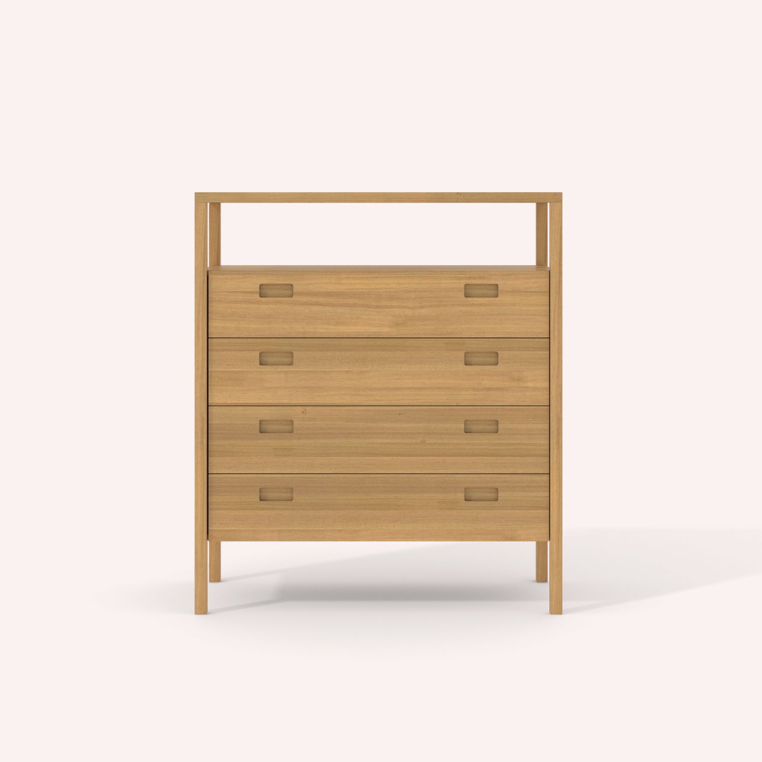 Chiffonnier contemporain - DALIDA - COCO-MAT - en bois / beige