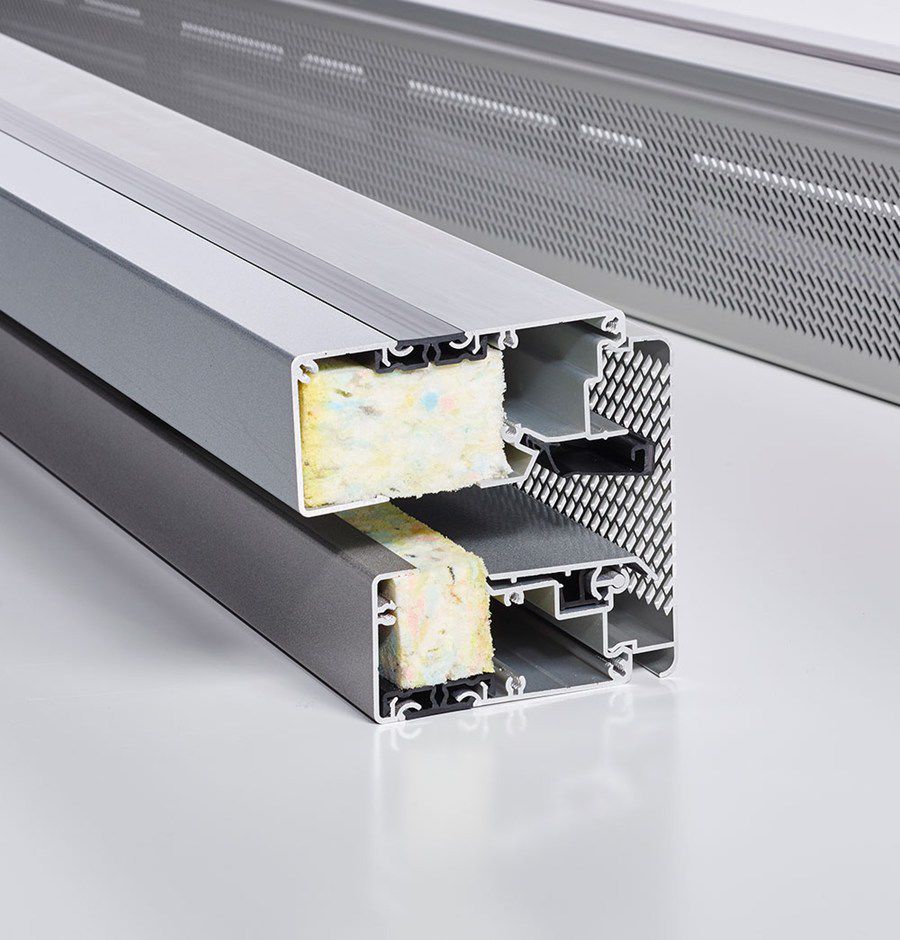 Aérateur de fenêtre autoréglable - MINIMAX SR - Duco - acoustique