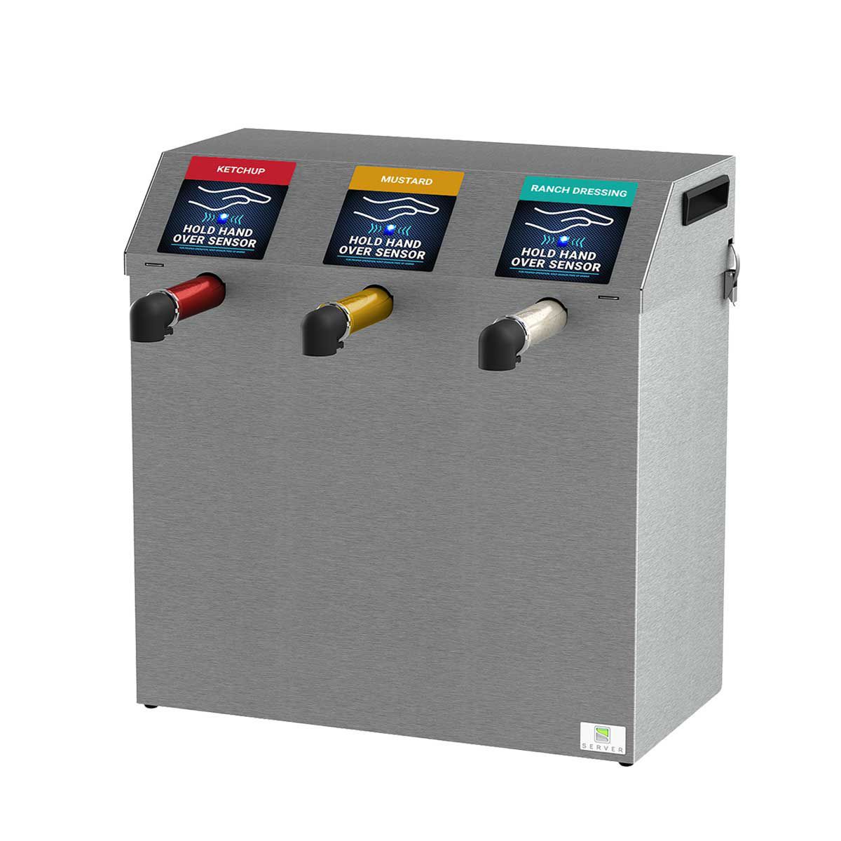 Distributeur de condiments sur plan - SE-3-T - Server Products ...