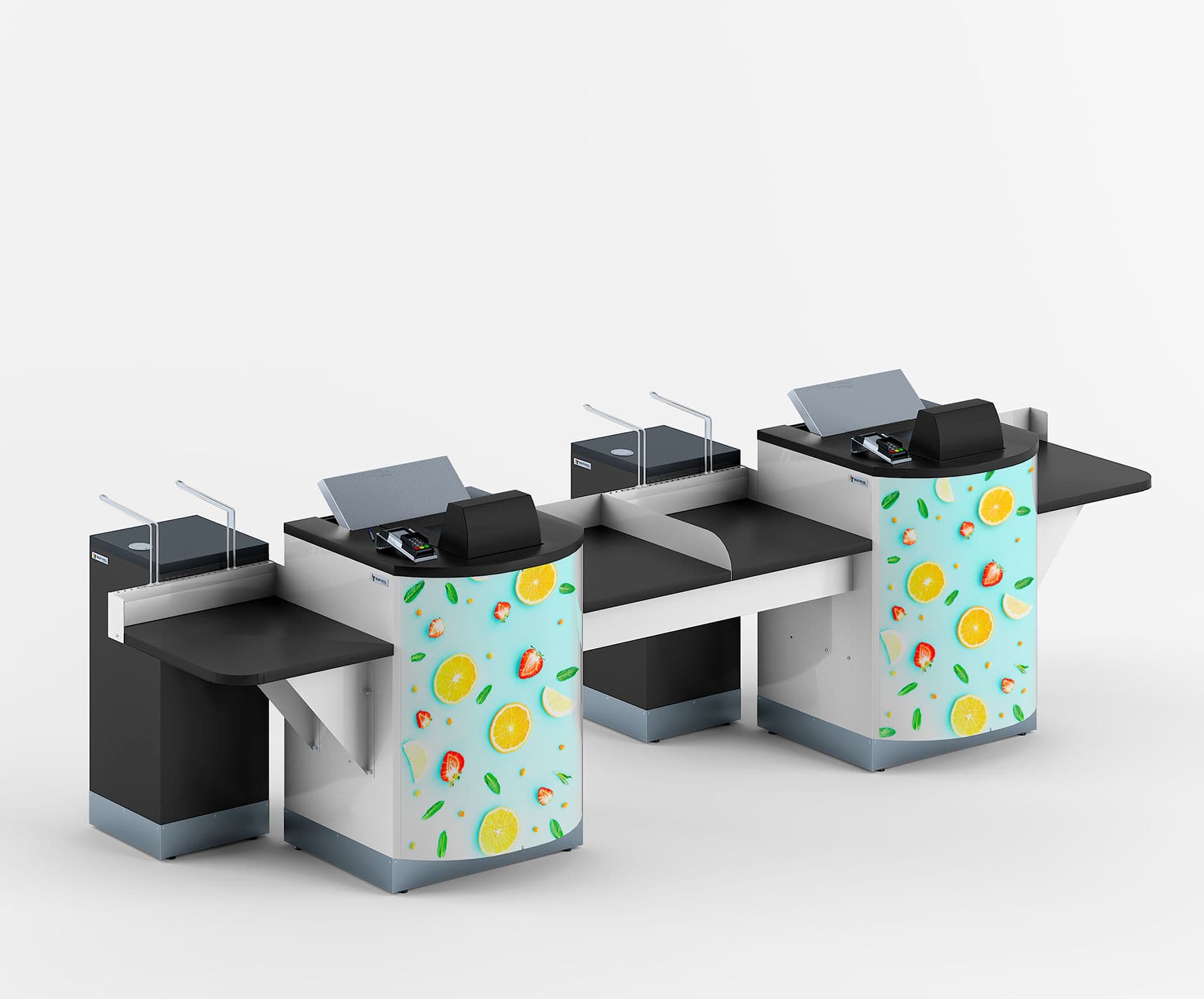 Caisse de sortie pour supermarché - EXPRESS EASY - MAFIROL