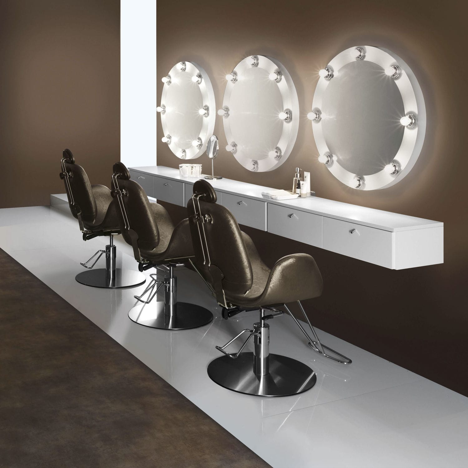 Coiffeuse contemporaine - MALIBU - Medical & Beauty - murale ...