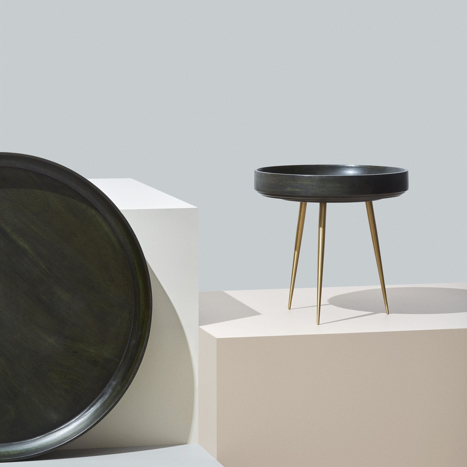 Table d'appoint design scandinave - BOWL - Mater Design - en bois ...