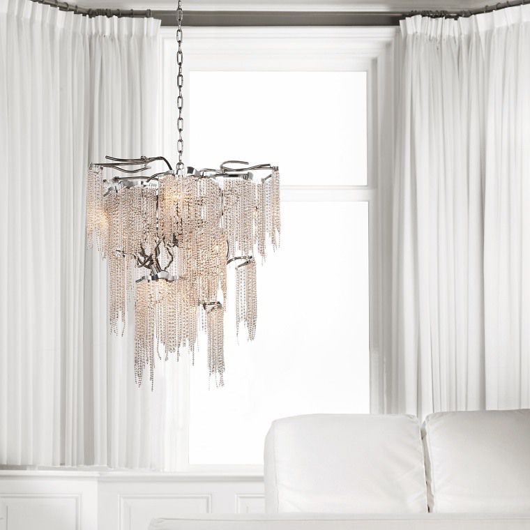 Lustre contemporain - VICTORIA : VCC70N - Brand van Egmond - en acier ...